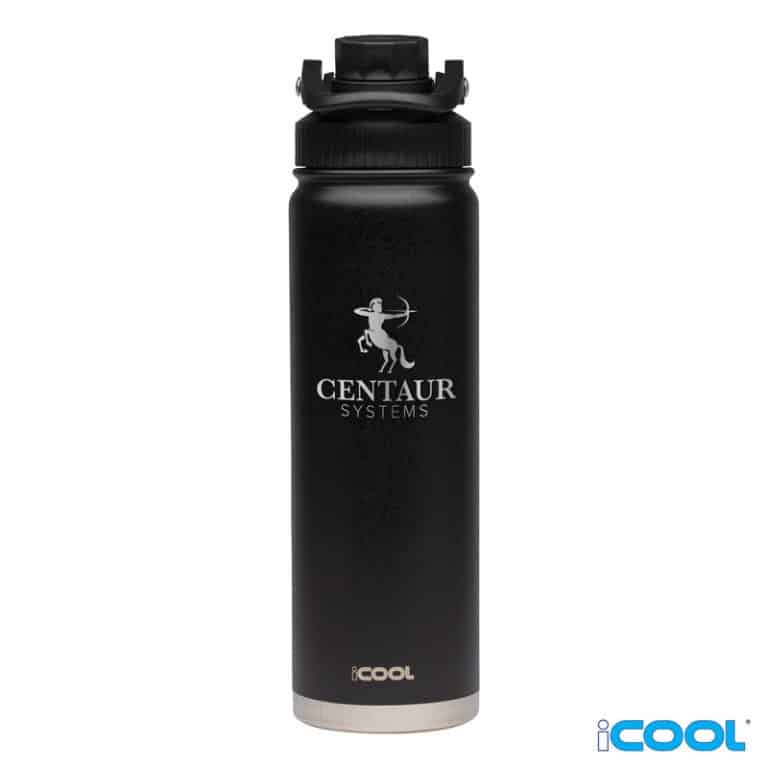 Custom-Branded iCOOL Durango 24 oz. Double Wall, Stainless Steel Water ...
