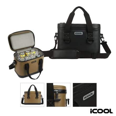 Custom-Branded iCOOL Hale 18-Can, 10.5 Qt Hard Sided Cooler ...