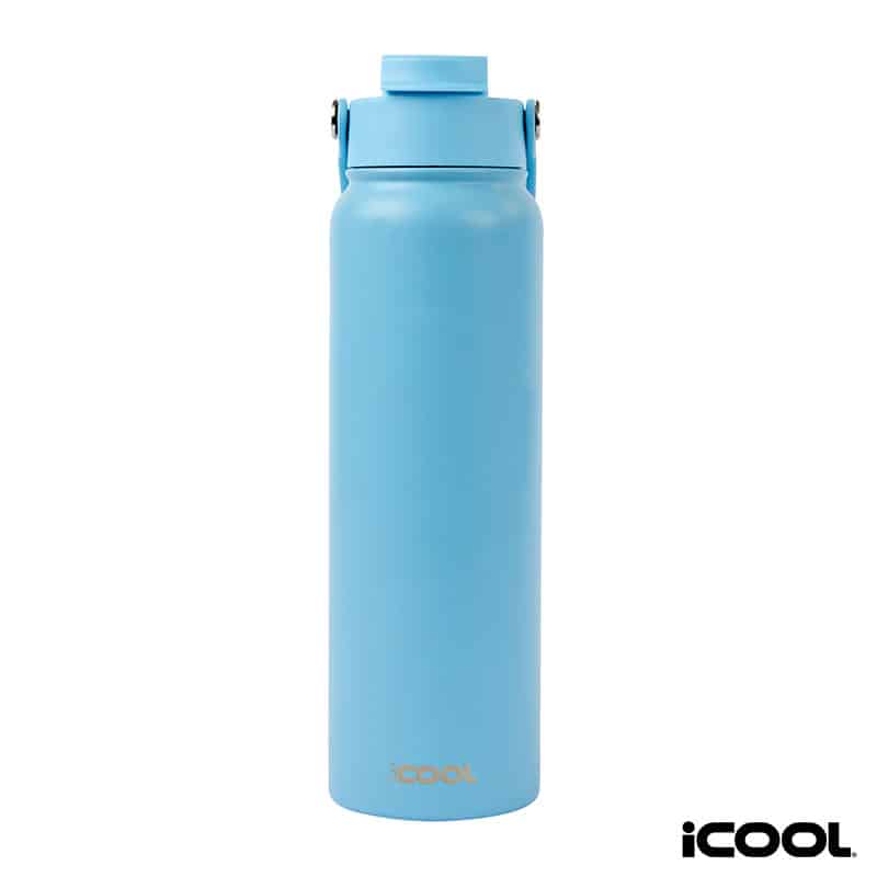Custom-Branded iCOOL Glenwood 35 oz. Double Wall, Recycled Stainless ...